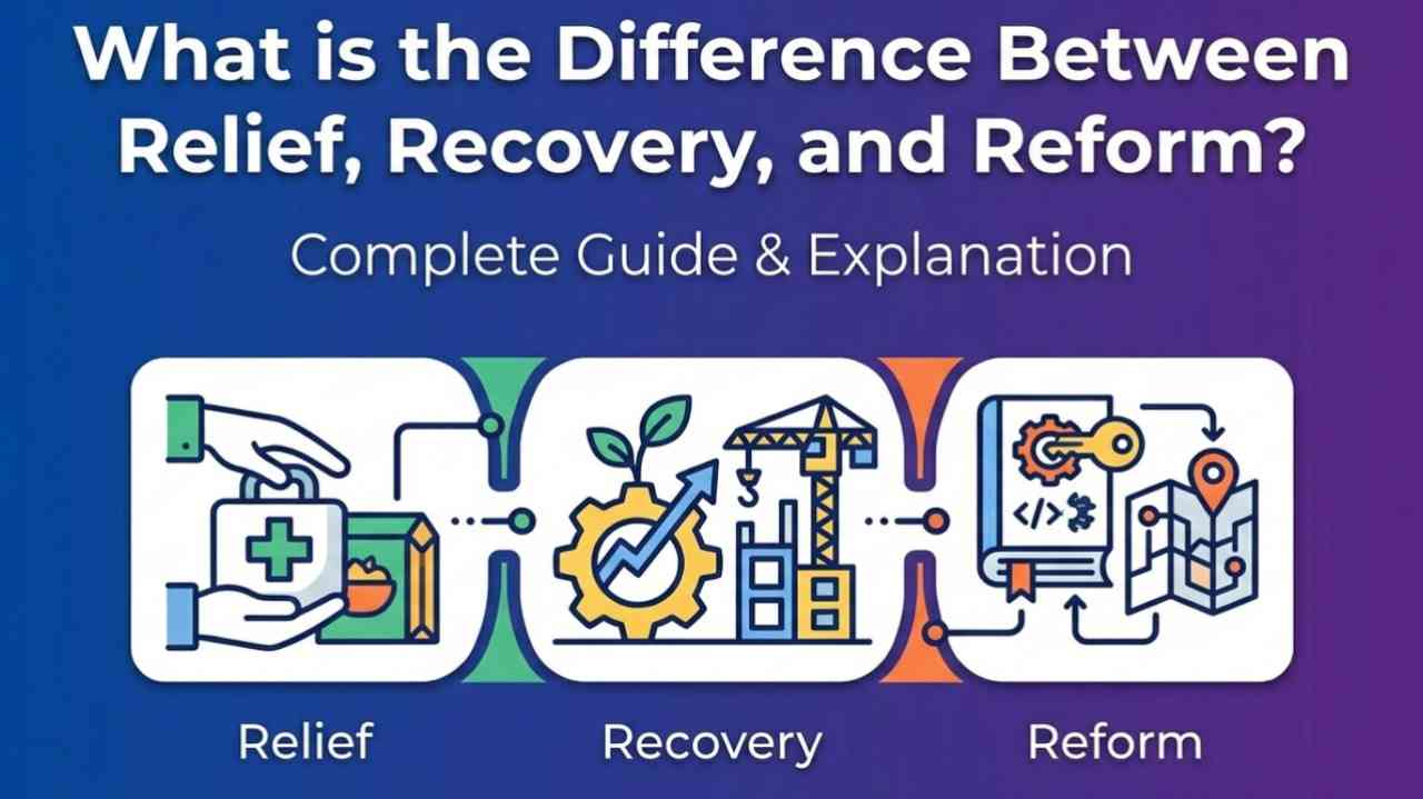 What is the Difference Between Relief, Recovery, and Reform ...